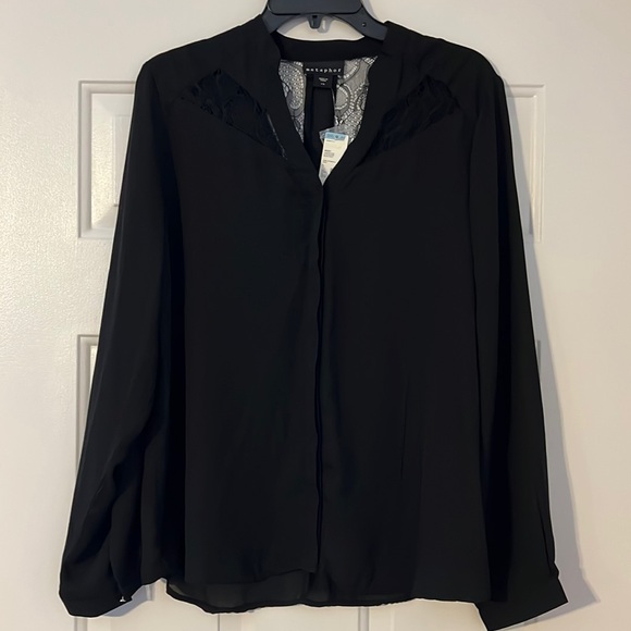 Metaphor | Tops | Nwt Womens Long Sleeve Dress Blouse | Poshmark